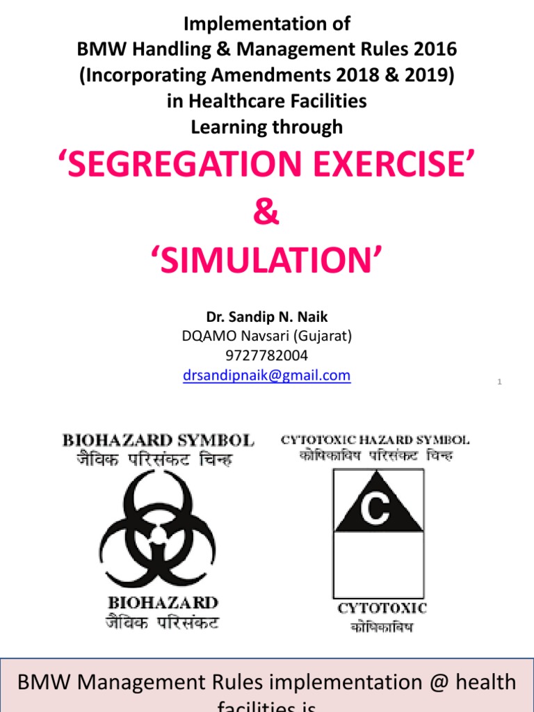 BMW Management Rules in Healthcare | PDF