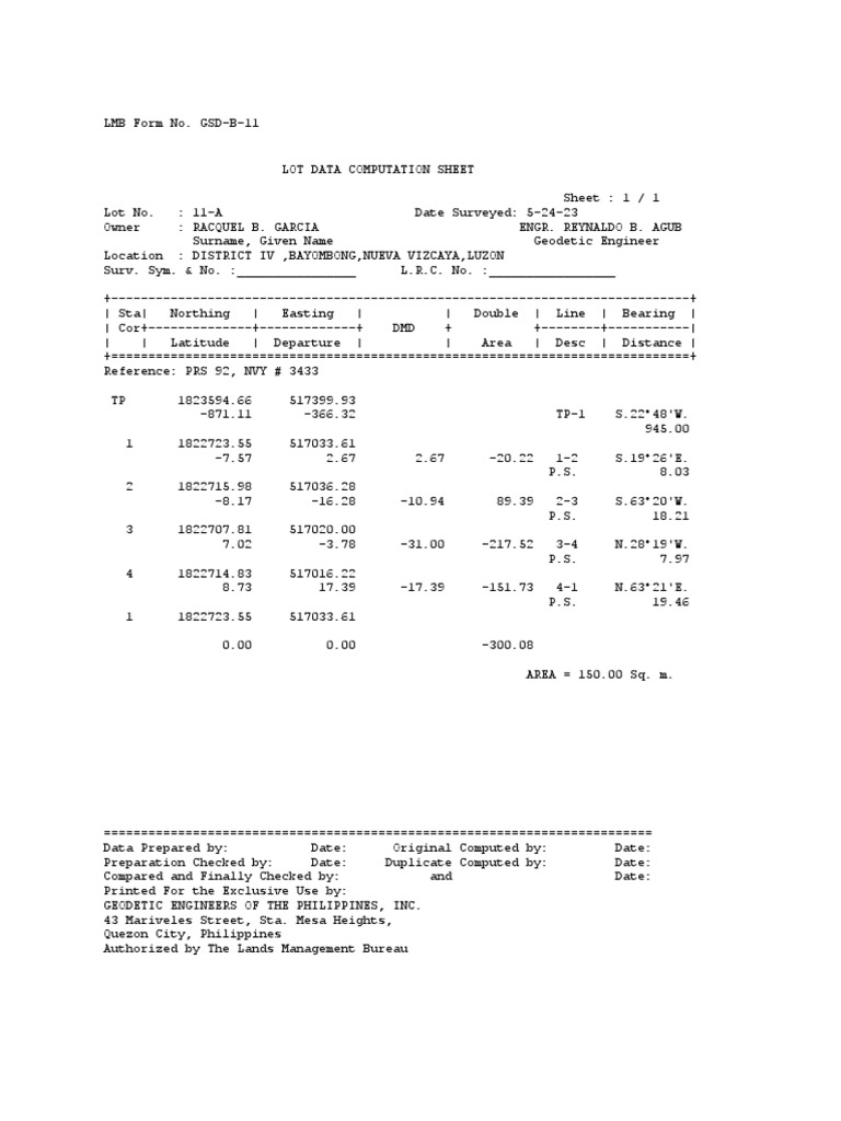 LDC Lot 11.. | PDF | Metrology | Geographic Data And Information