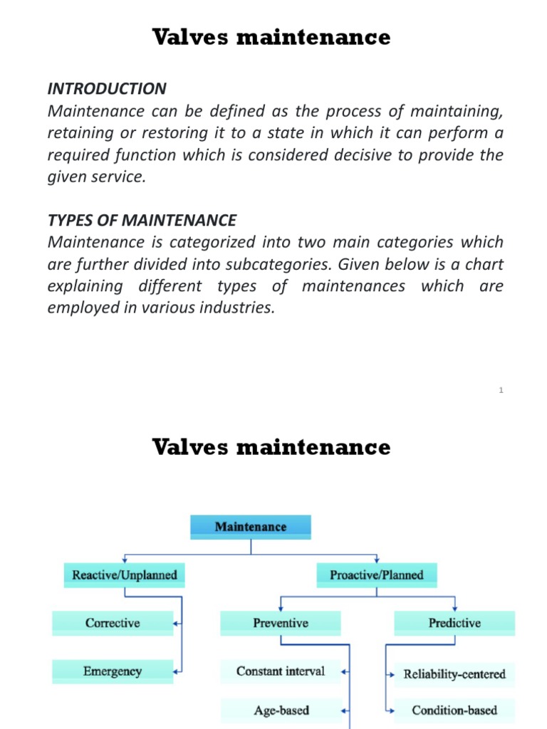 Valves Preventive Maintenance Rotine VPMR - Day5 | PDF