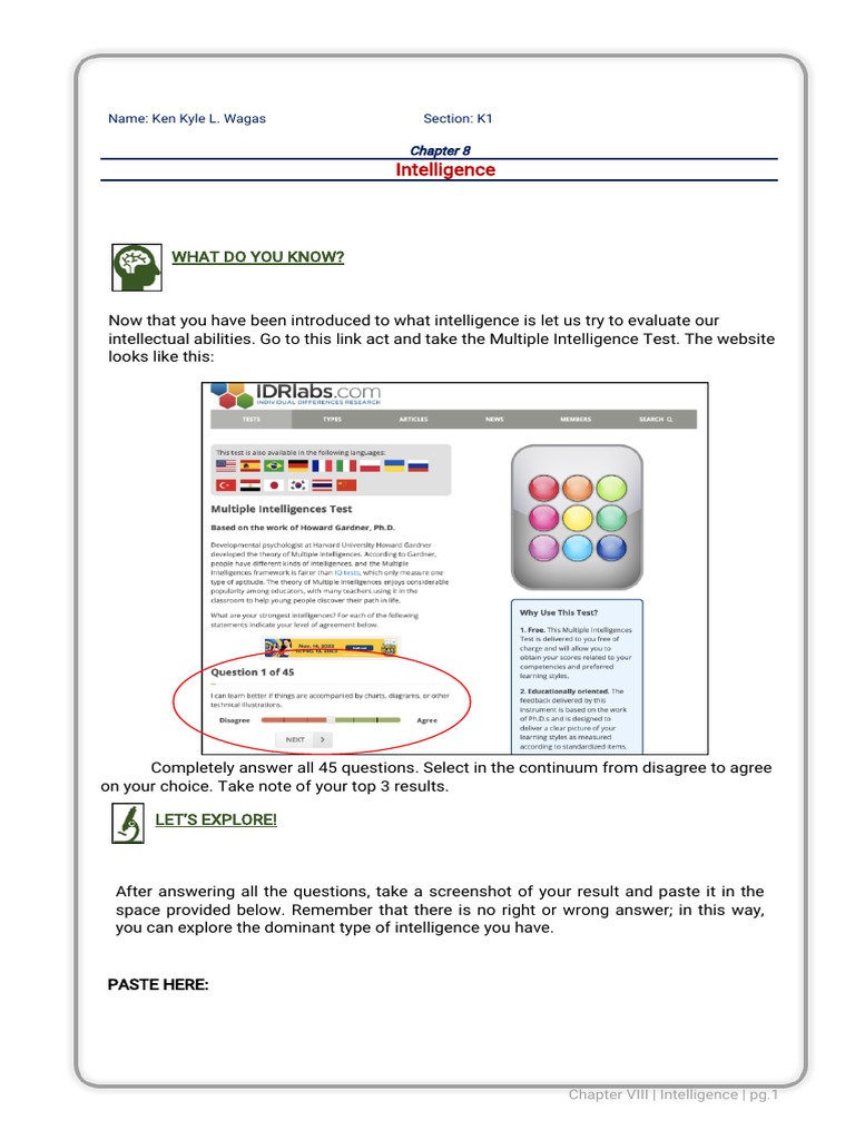 Topic 8 Activity | PDF