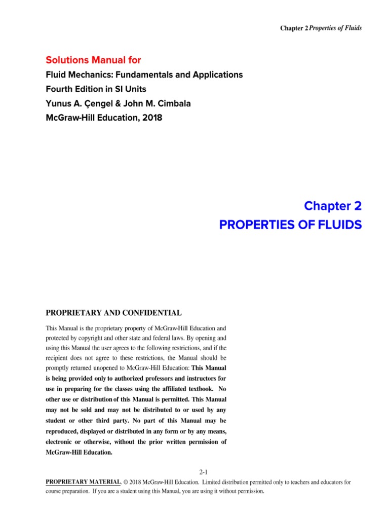 SI FM 4e SM Chap02 | PDF