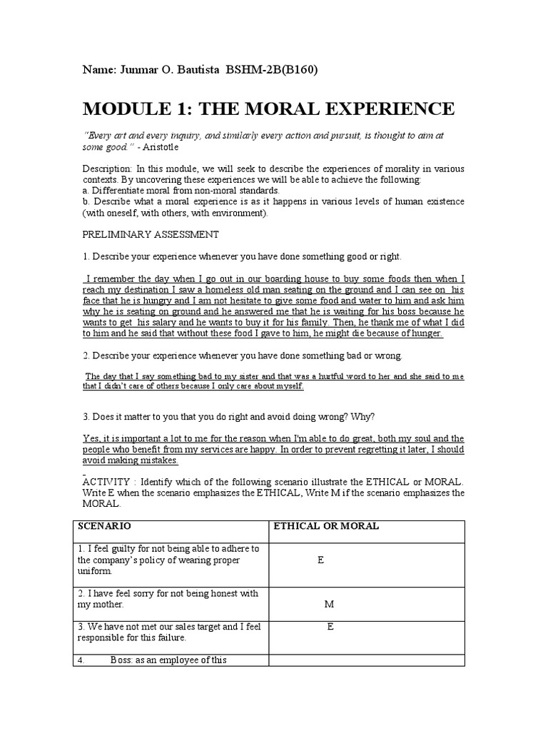 Module 1 Activity | PDF