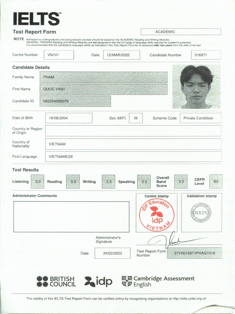 CHỨNG CHỈ IELTS | PDF