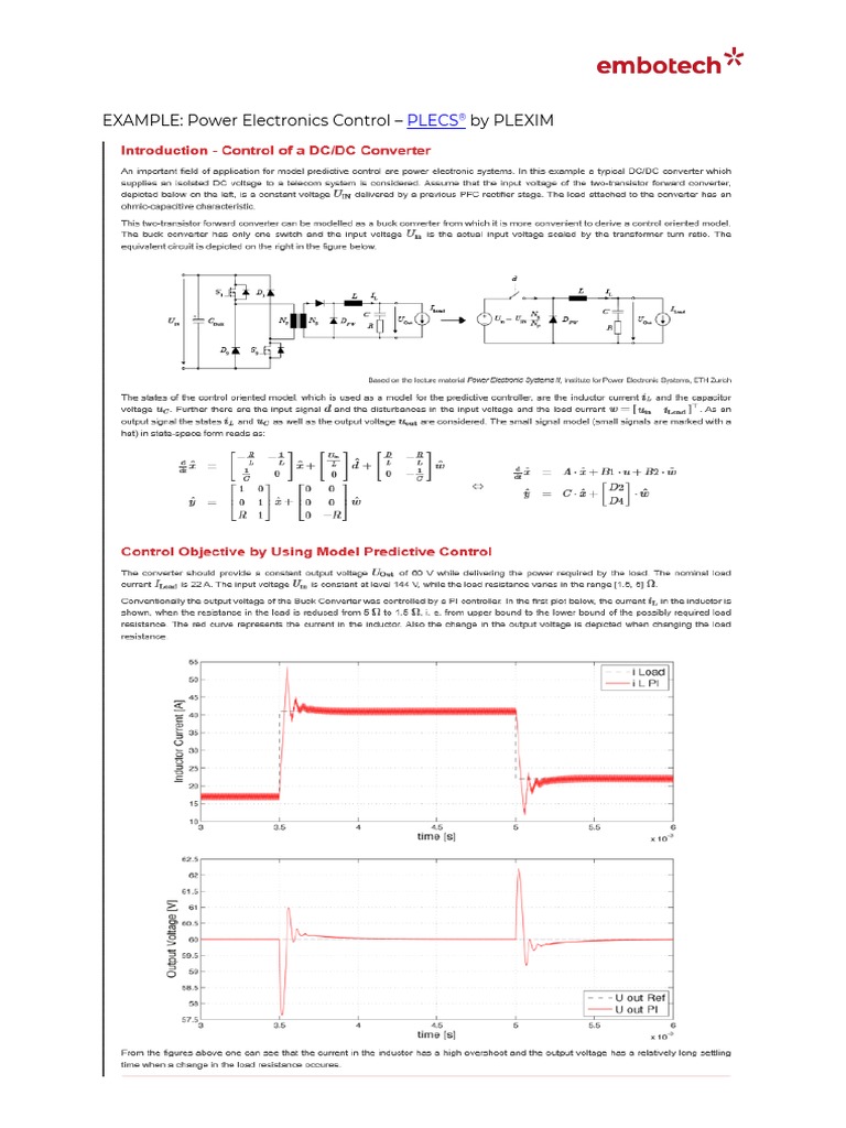 PLECSIM_Power_Electronics_Control_Example | PDF