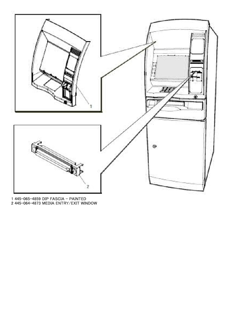 5877 Fascia - Estructura de Cajero | PDF | Equipment | Manufactured Goods