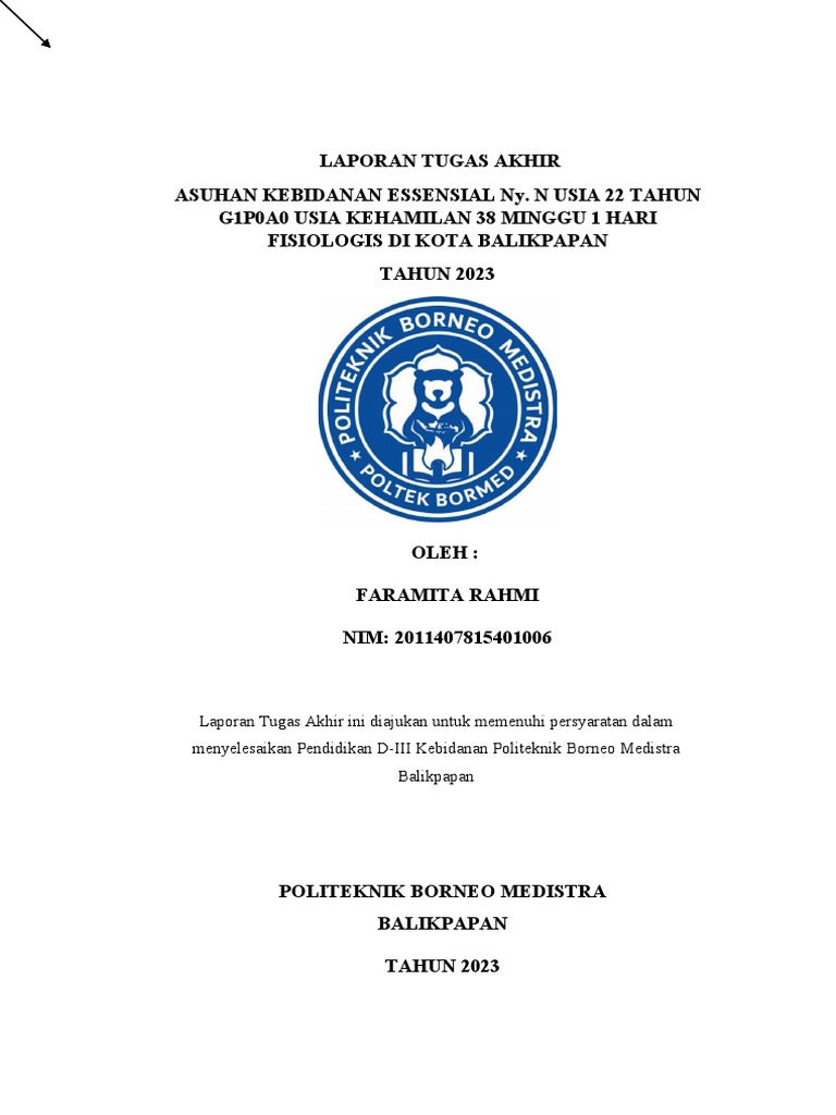 LTA BAB (I - V) Mita. (Semhas) - REVISI (Asli) | PDF