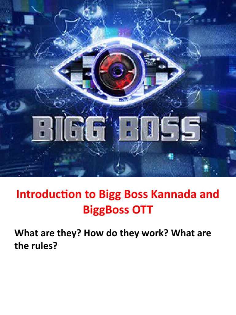 Bigg Boss Kannada | PDF