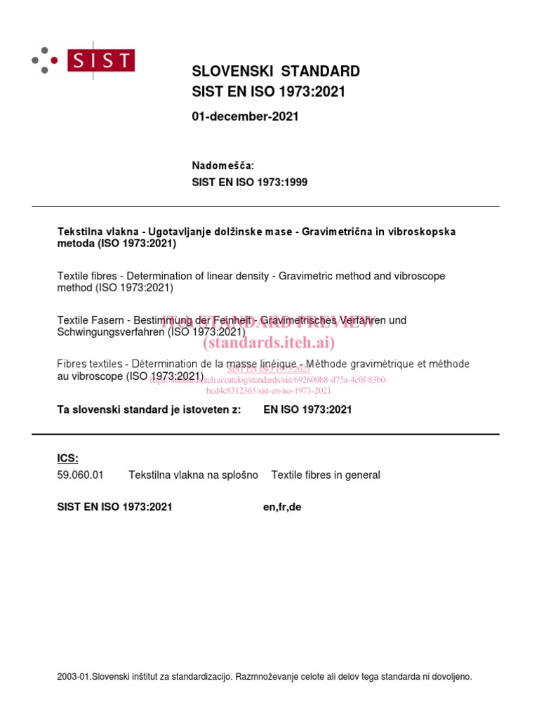 Sist en Iso 1973 2021 | PDF