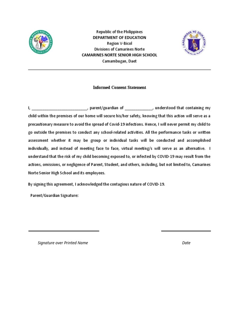 Consent Letter | PDF