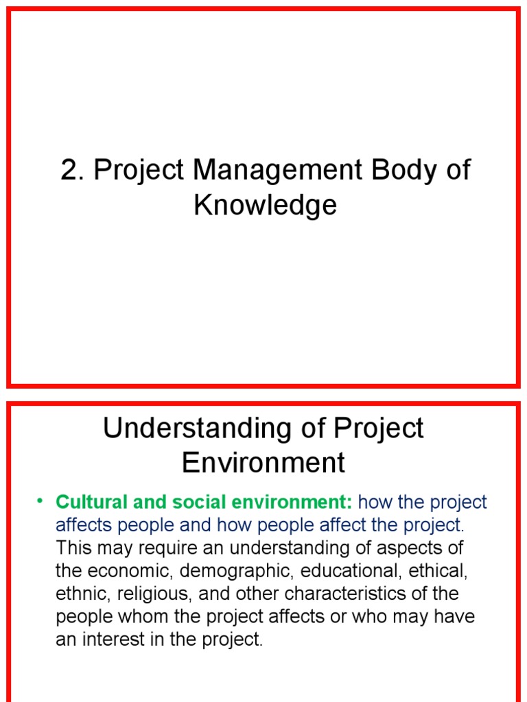 Project Management Body of Knowledge | PDF | Leadership | Motivation