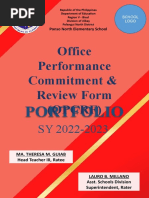 Opcrf CCS Movs 2023 2024 | PDF | Teachers | Emergency Management