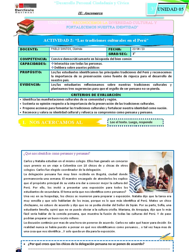 2° DPCC - Actv.02-Unid.4 2023 | PDF