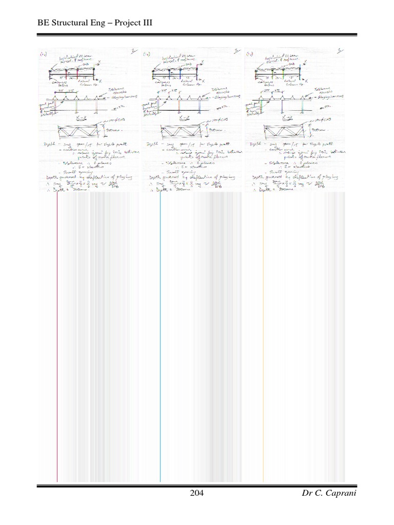 Preliminary Design of Building Structures Colin Caprani - Part2 | PDF