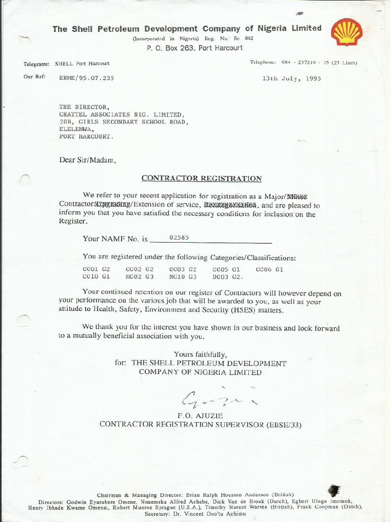 SPDC Chattel Registration | PDF
