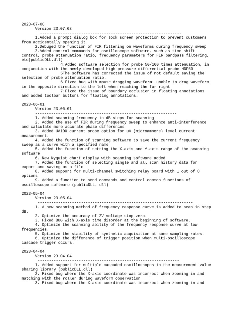 Release Note LOTO INSTRUMENTS | PDF