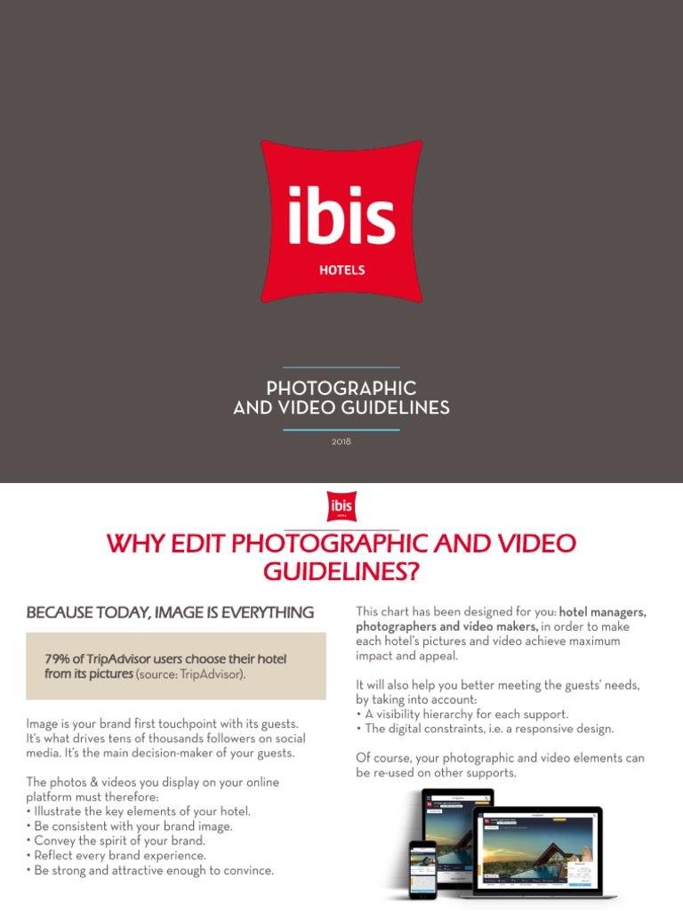 Ibis Photographic and Video Guidelines | PDF | Hotel | Brand