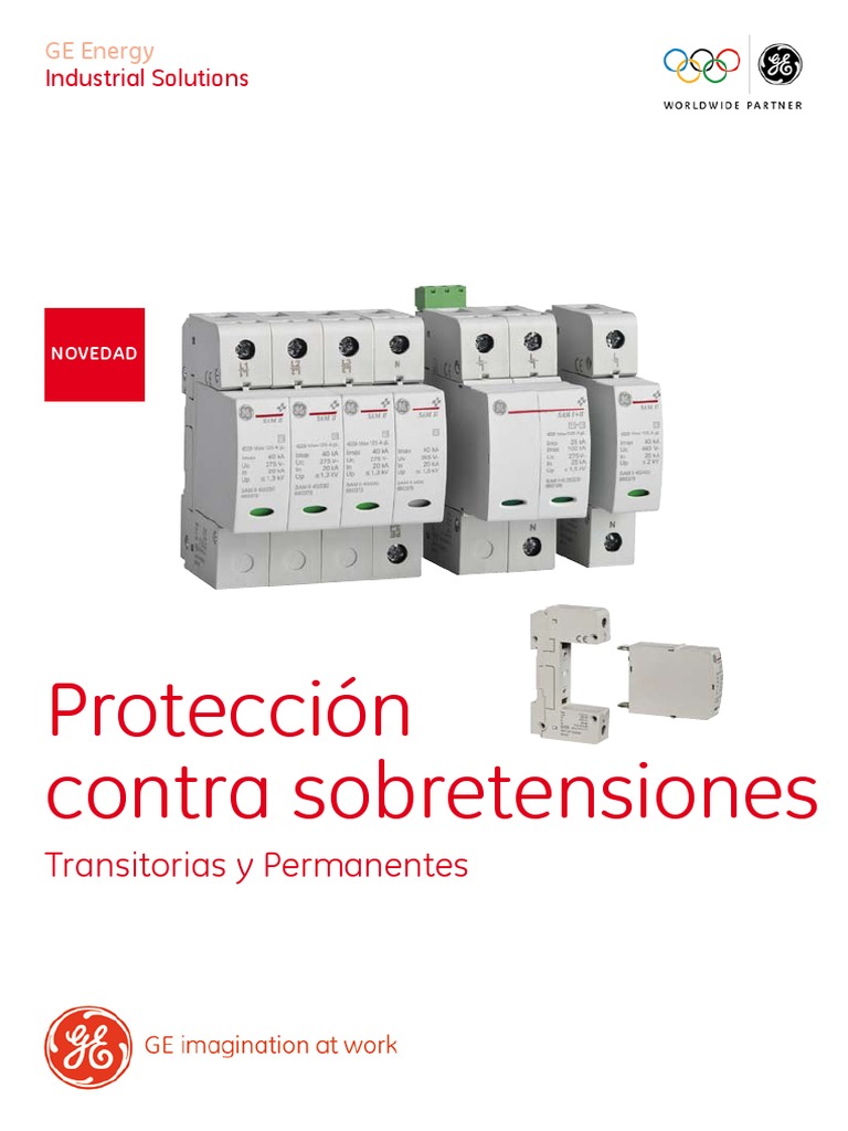 Protec - Sobretens.SPD GE | PDF | Metrología | Ciencia de los Materiales