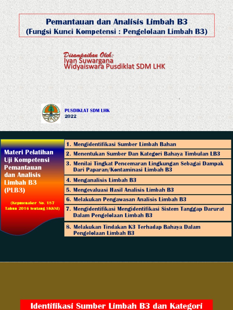 Pemantauan Dan Analisis LB3 | PDF