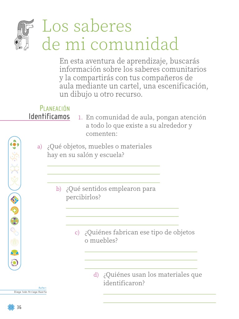 Ejemplos de saberes comunitarios | PDF