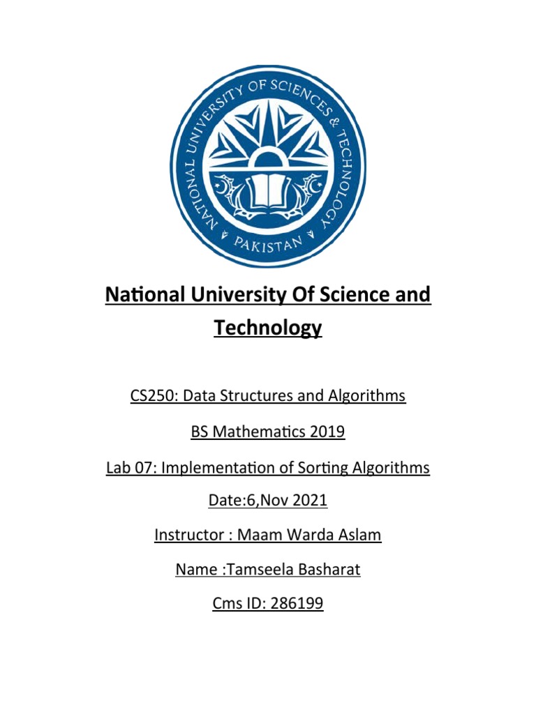 Tamseela 286199 Lab7 | PDF | Programming Paradigms | Information Technology