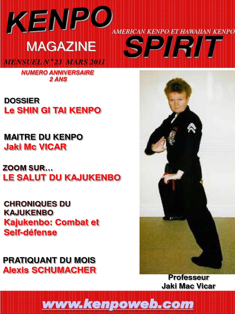 Kenpo Spirit Magazine n23 | PDF | Études des langues étrangères ...