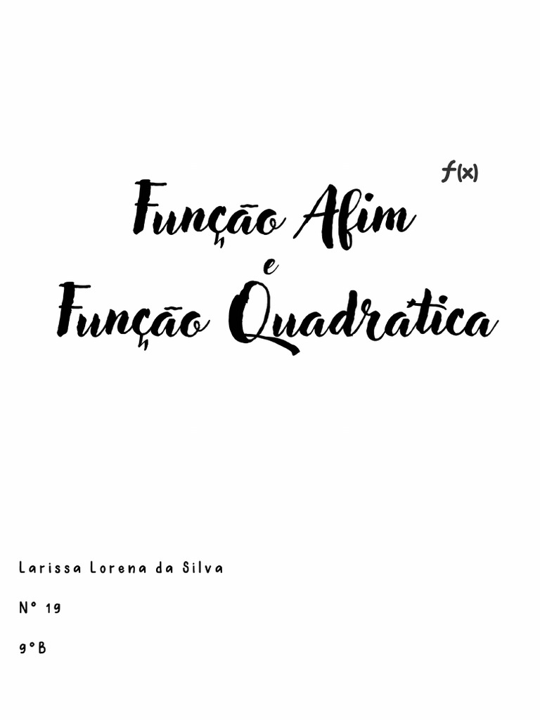 Função Afim | PDF