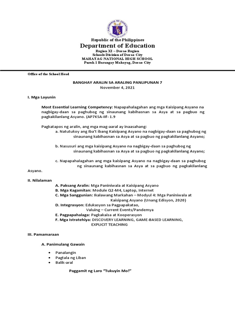 Cot1 2021-2022 | PDF