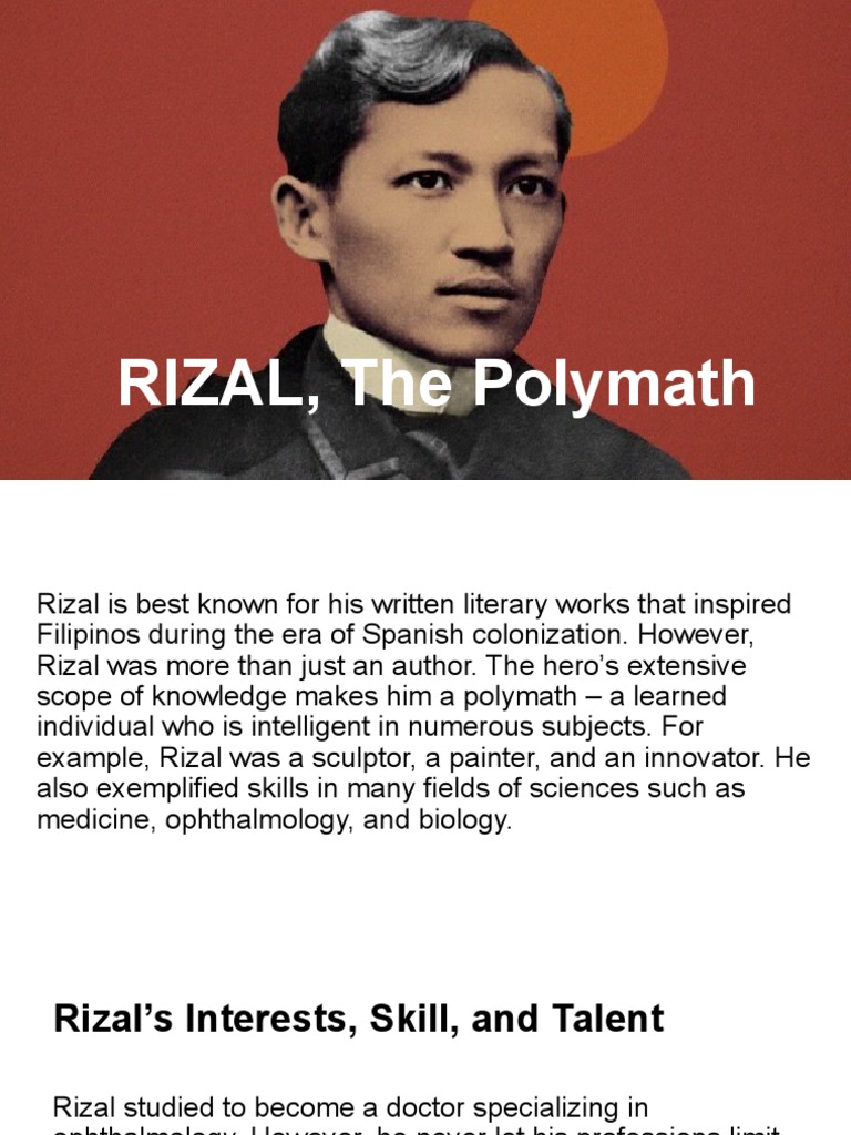 Rizal The Polymath | PDF