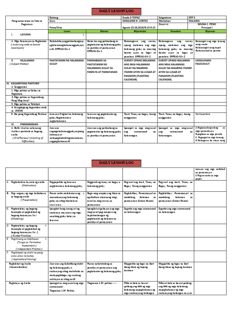 My New DLL in EPP 5 2016 Q2 | PDF