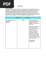 FDAR | PDF | Pain | Nursing