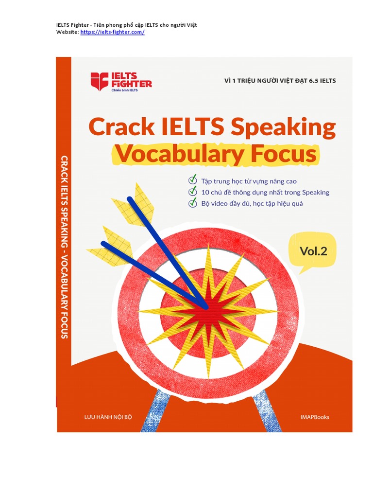 Crack IELTS Speaking - Vocabulary - Vol 2 - IELTS Fighter | PDF