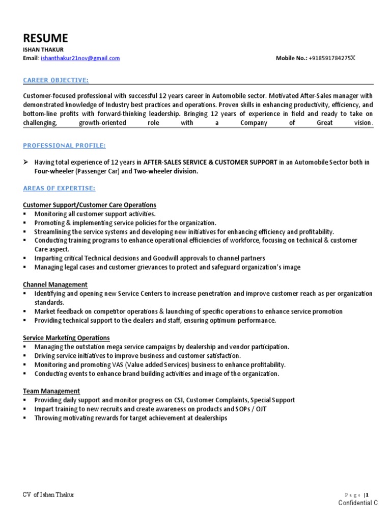 Ishan Thakur - Resume - 1 | PDF