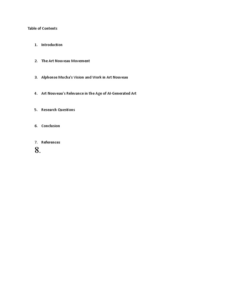 Alfons Mucha Essay (10 Pages) Draft 2 | PDF