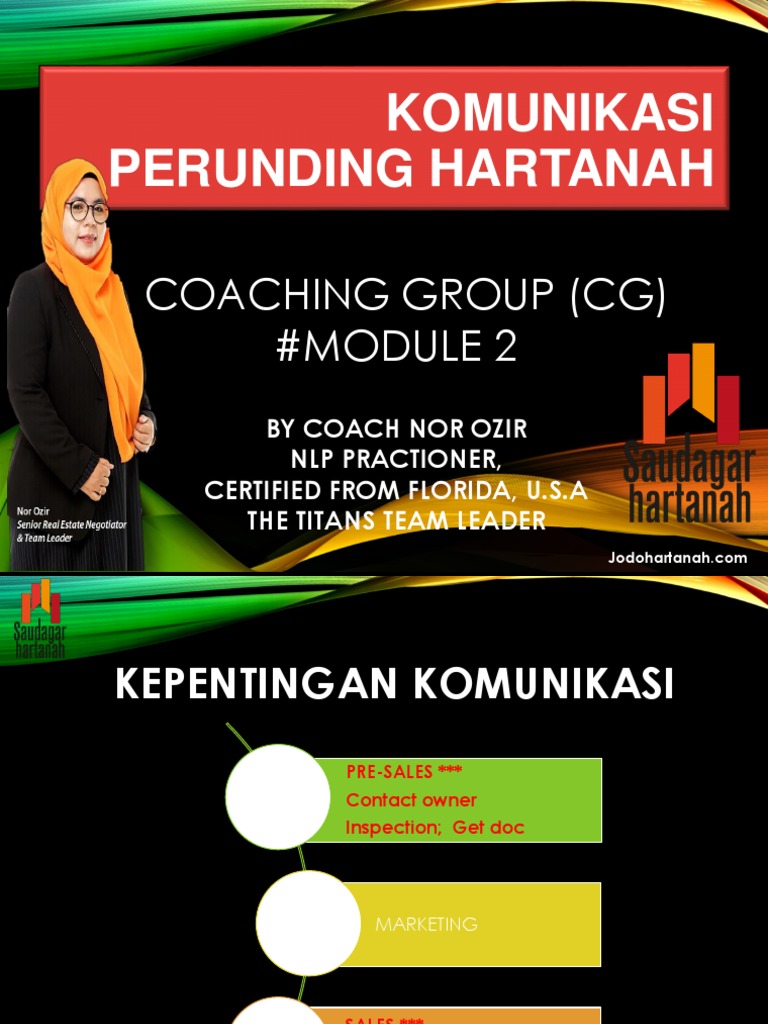 Module 2 Komunikasi Perunding Hartanah | PDF