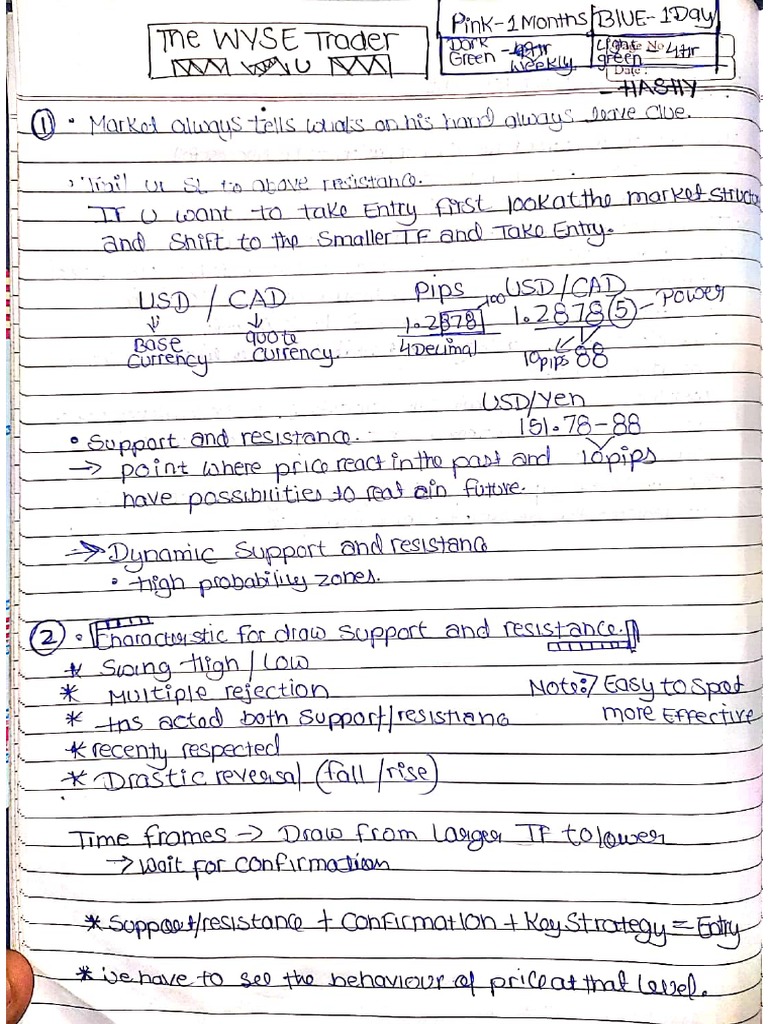Wyse Trade Notes | PDF