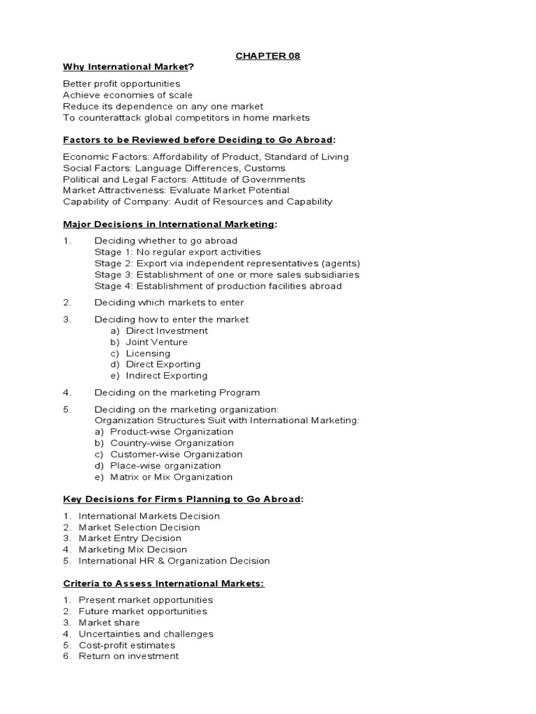 Synopsis On Marketing Management | PDF | Business | Finance & Money ...