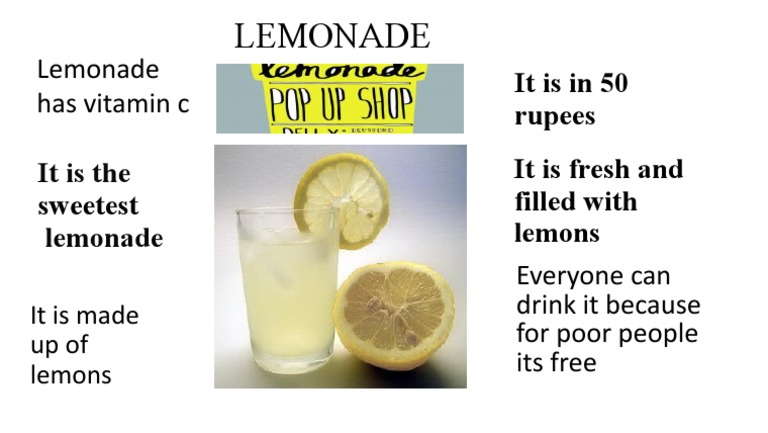 LEMONADE | PDF