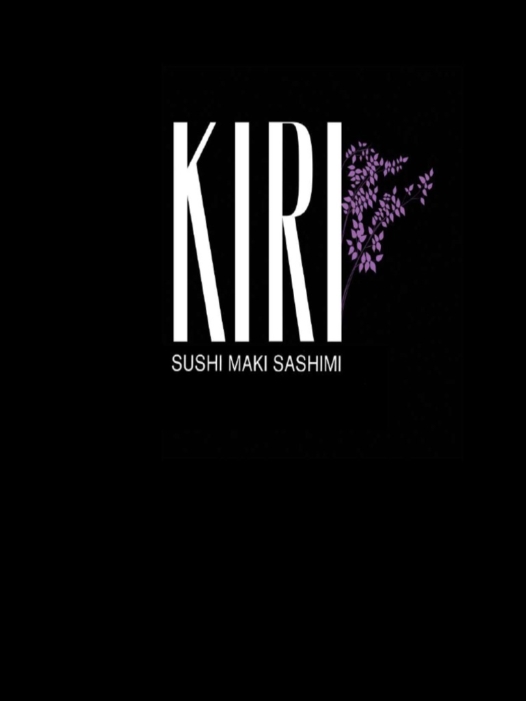 Carta Restaurante Kiri 2022 | PDF