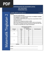 Kuiz Matematik Tahun 3 (2023) | PDF