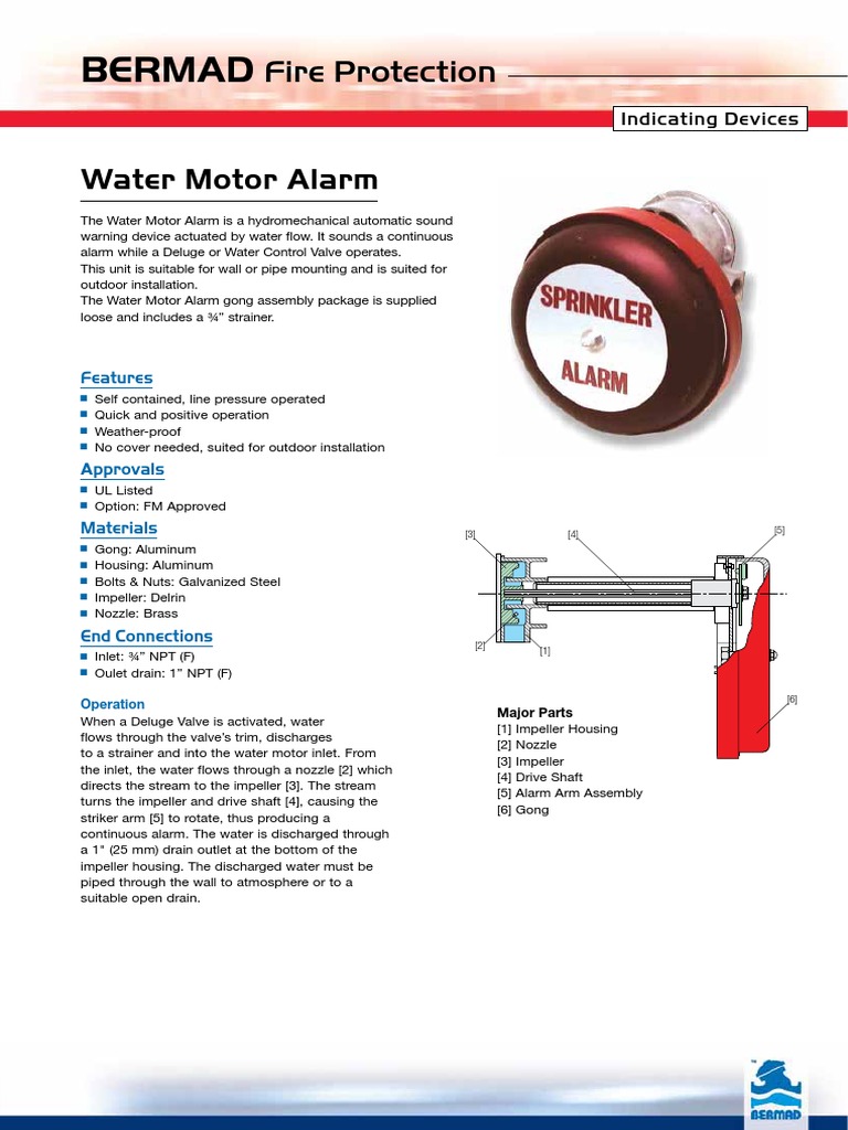 73-Water Motor Alarm-final | PDF