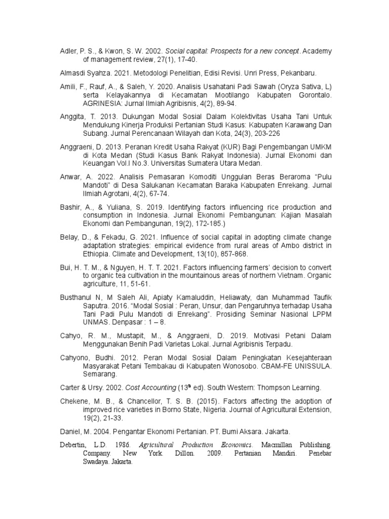 Dapus Proposal | PDF