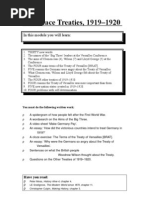 Aims of The Big Three | PDF | World War I | Treaty Of Versailles