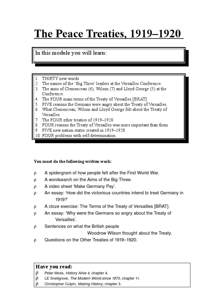 12 | PDF | World War I Reparations | Treaty Of Versailles