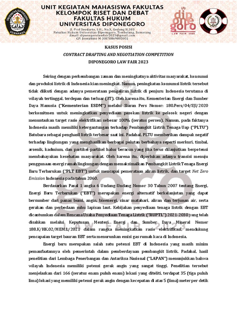 Proyek PLTB Bulukumba dan Konsorsium MAP | PDF