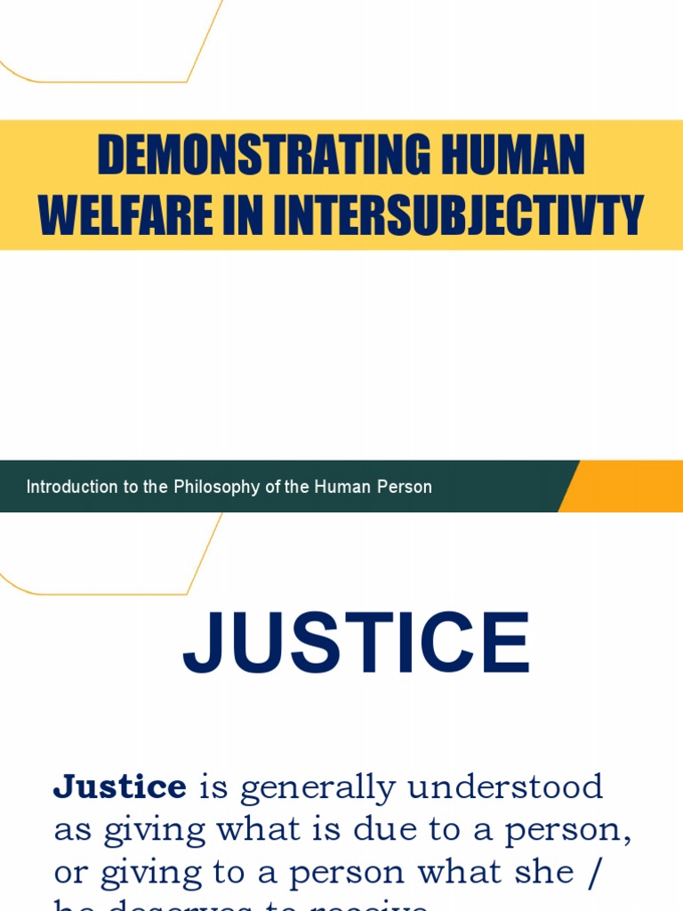 Intersubjectivity Justice | PDF | Justice | Crime & Violence