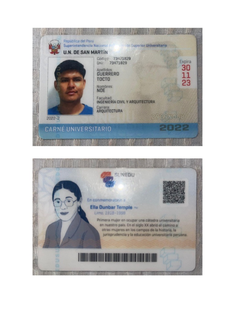 Carnet Universitario | PDF