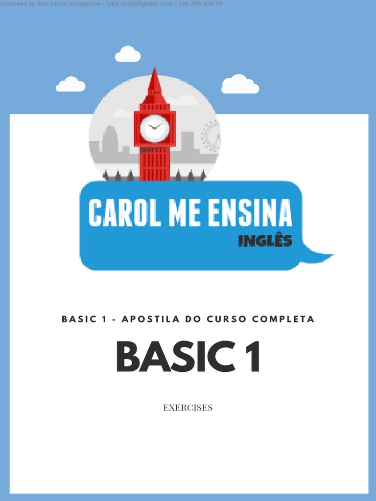 Basic 1 Exercícios | PDF
