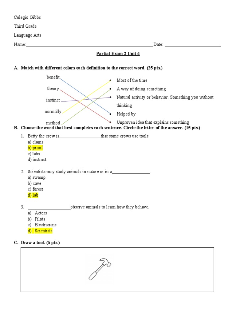 Partial Exam 2 Bim 4 | PDF | Cognition | Cognitive Science