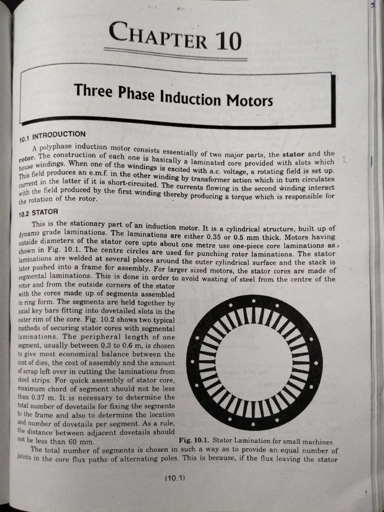 3 Phase Induction Motor Bhinal | PDF