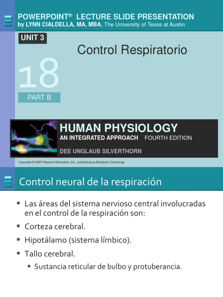 Sil - Cap 18 B Control Respiratorio | PDF | Sistema respiratorio | Tos
